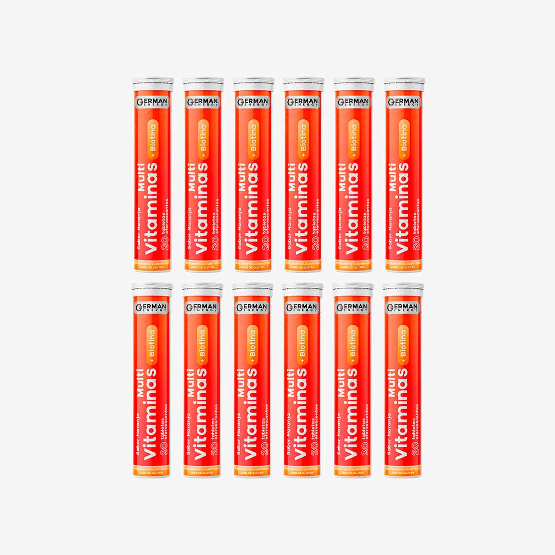 Multivitaminas + Biotina – German Energy – Vitaminas y minerales
