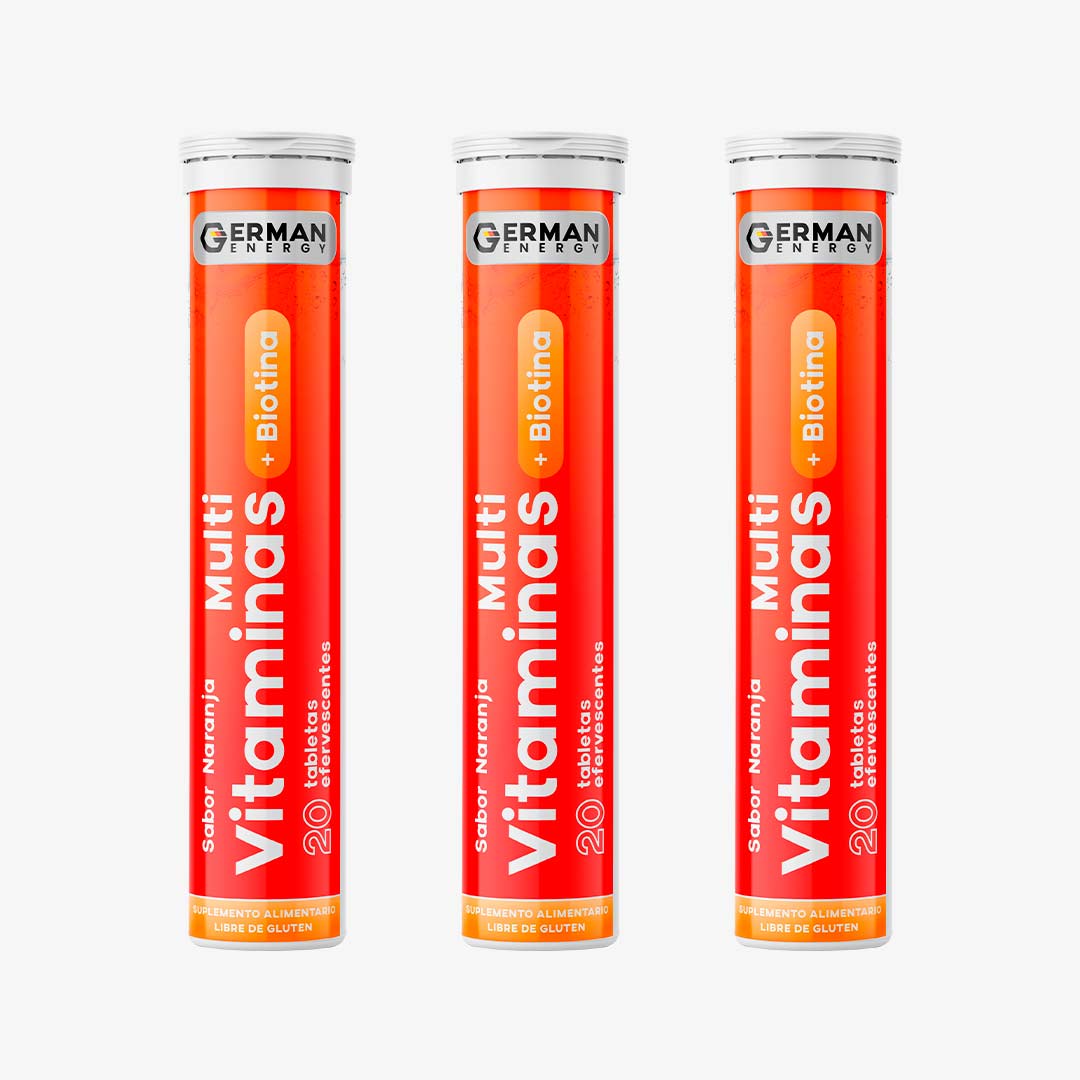 Multivitaminas + Biotina – German Energy – Vitaminas y minerales
