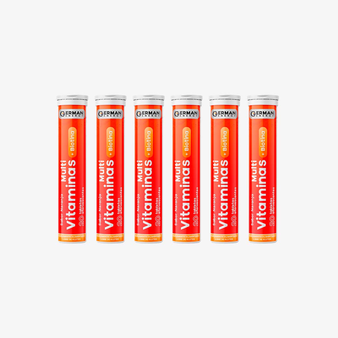 Multivitaminas + Biotina – German Energy – Vitaminas y minerales
