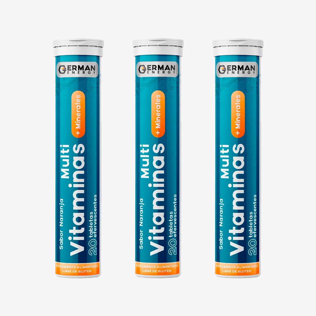 Multivitaminas + Minerales – German Energy – Vitaminas y minerales
